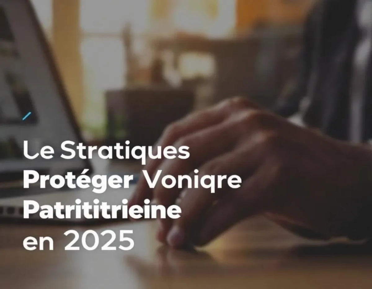 Stratégies Modernes pour Protéger Votre Patrimoine en 2025 - Avocat au ...